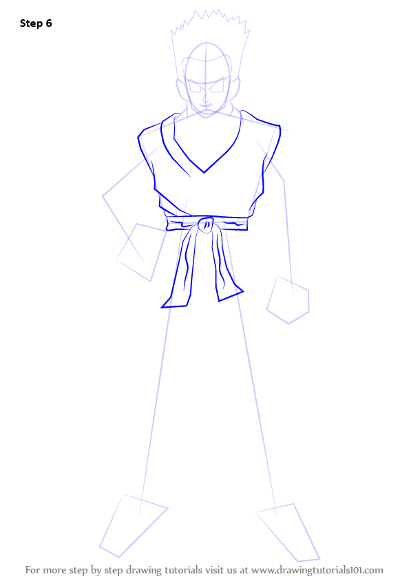 How to Draw Yamcha from Dragon Ball Z (Dragon Ball Z) Step by Step ...