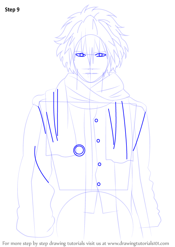 How to Draw Clear from Dramatical Murder (Dramatical Murder) Step by ...