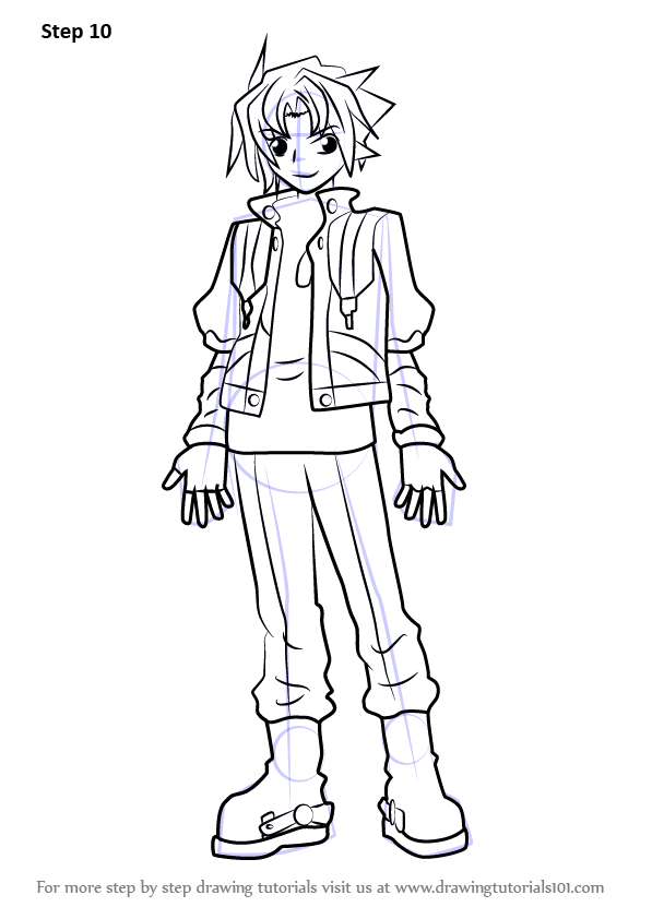 How to Draw Coud Van Giruet from Elemental Gelade (Elemental Gelade ...