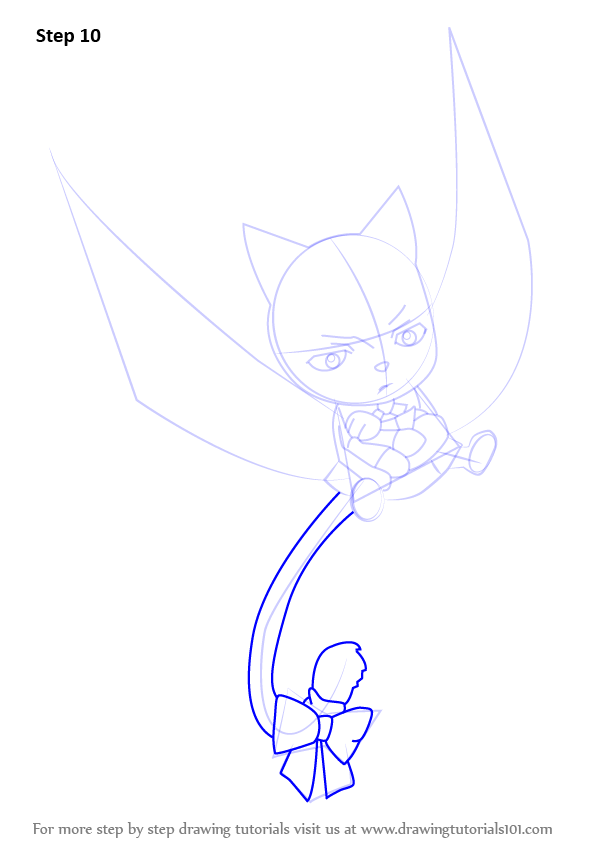 How to Draw Carla from Fairy Tail (Fairy Tail) Step by Step ...