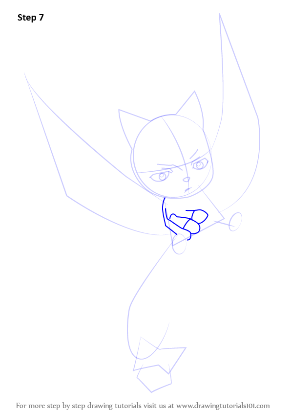 How to Draw Carla from Fairy Tail (Fairy Tail) Step by Step ...