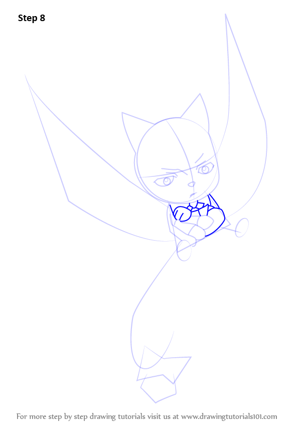 How to Draw Carla from Fairy Tail (Fairy Tail) Step by Step ...