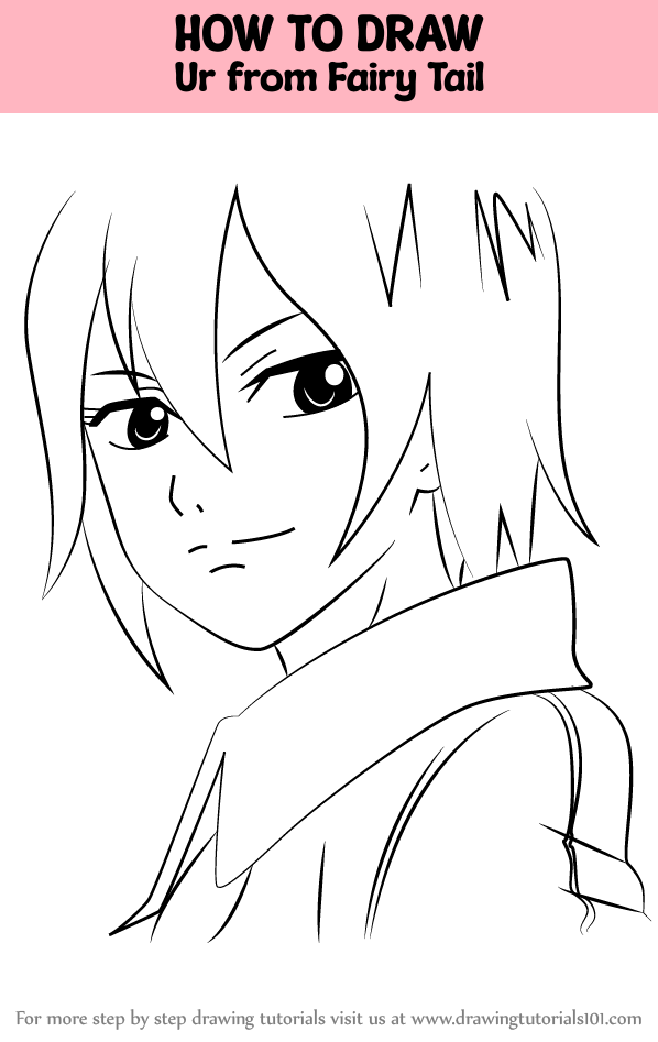 How to Draw Ur from Fairy Tail (Fairy Tail) Step by Step ...