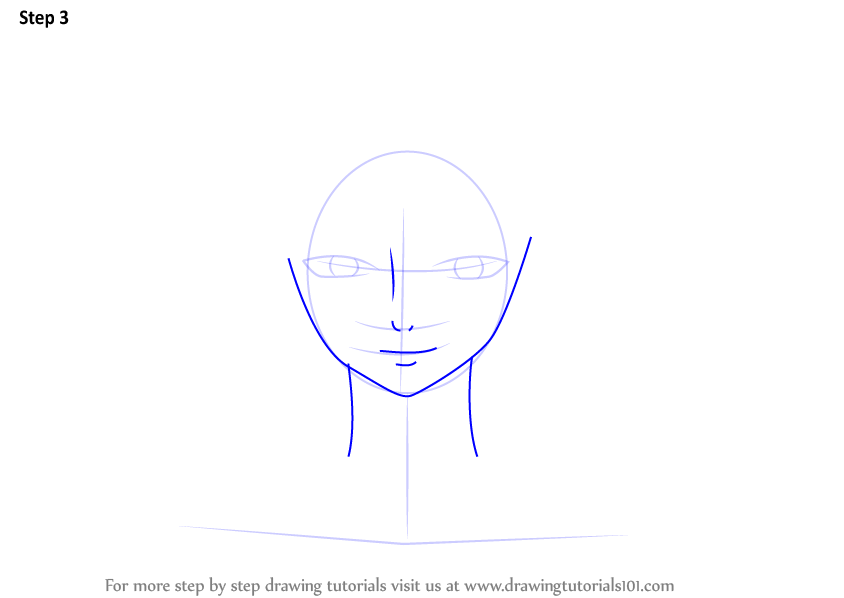 How to Draw Zeref Dragneel from Fairy Tail (Fairy Tail) Step by Step ...