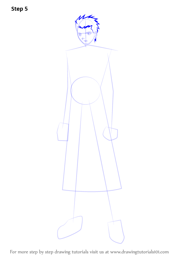 How to Draw Archer from Fate-stay night (Fate-stay night) Step by Step ...