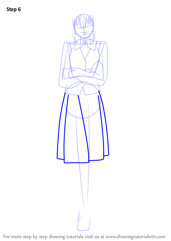 How to Draw Ayako Mitsuzuri from Fate-stay night (Fate-stay night) Step ...
