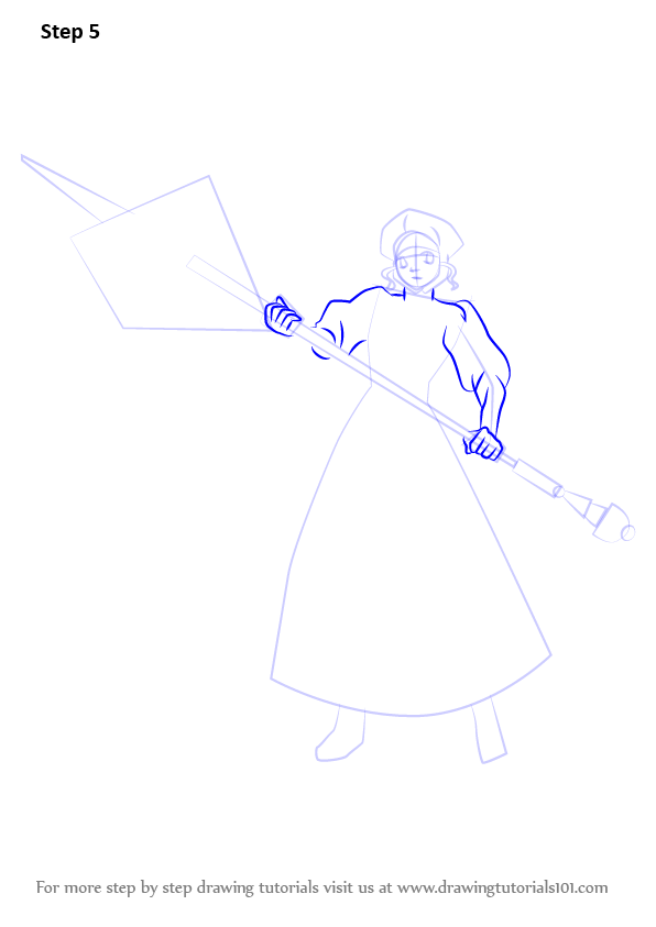 How to Draw Leysritt from Fate-stay night (Fate-stay night) Step by ...