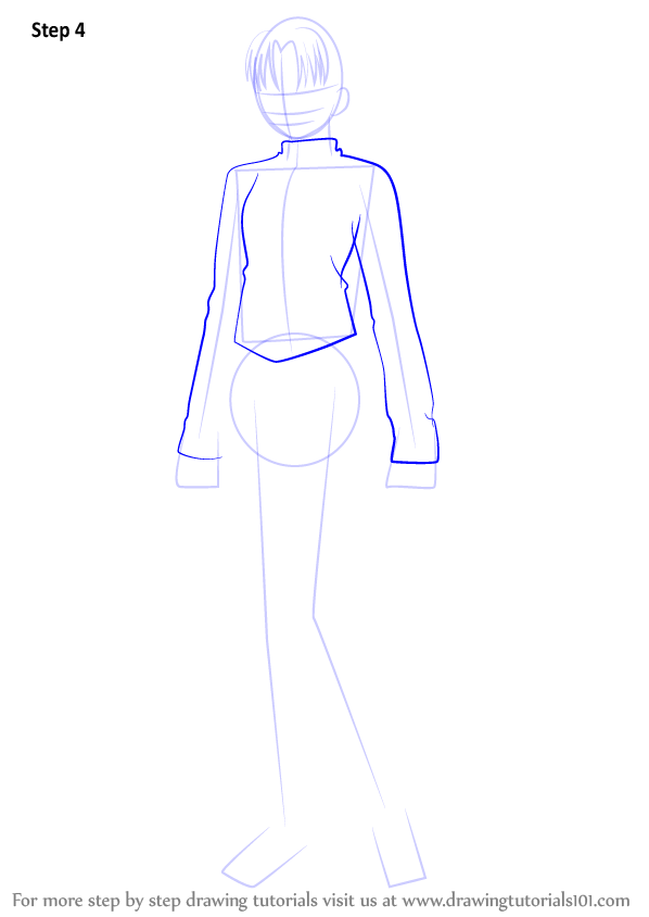 How to Draw Rin Tohsaka from Fate-stay night (Fate-stay night) Step by ...