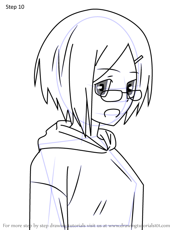 How to Draw Naoko Yanagi from Fly Me to the Moon (Fly Me to the Moon ...