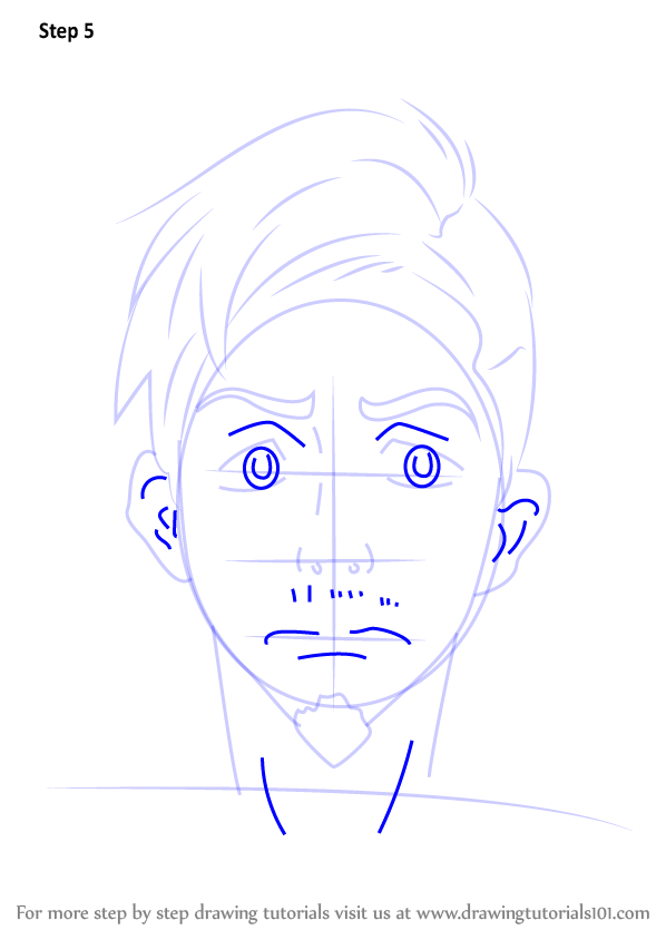 How to Draw Goro Sasabe from Free! (Free!) Step by Step ...