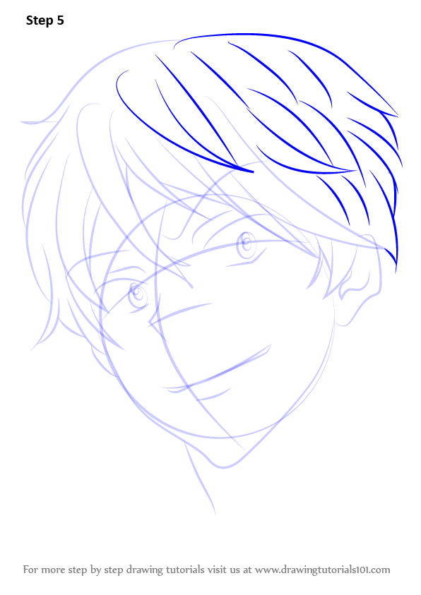 How to Draw Momotaro Mikoshiba from Free! (Free!) Step by Step ...