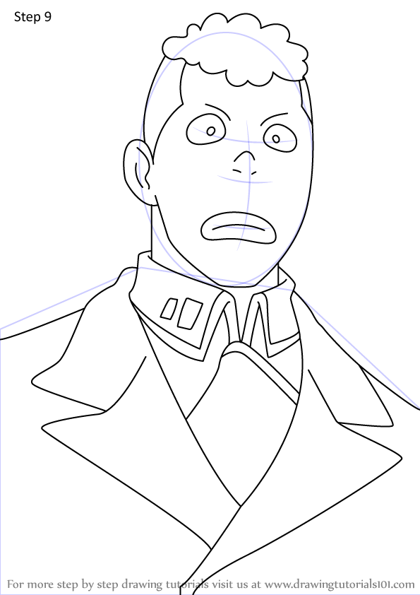 How to Draw Harris from Fullmetal Alchemist (Fullmetal Alchemist) Step ...