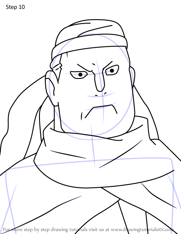 How to Draw Raul from Fullmetal Alchemist (Fullmetal Alchemist) Step by ...