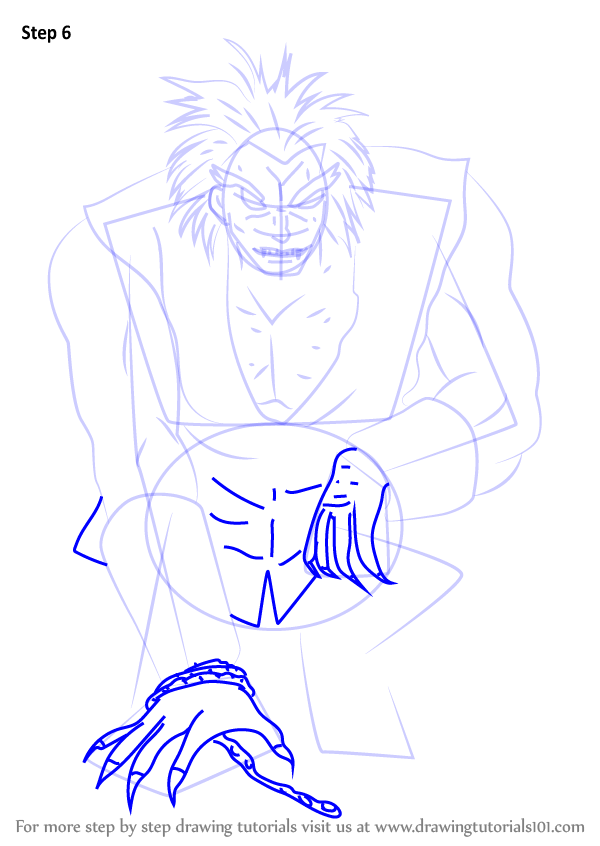 How to Draw Ashitare from Fushigi Yuugi (Fushigi Yuugi) Step by Step ...