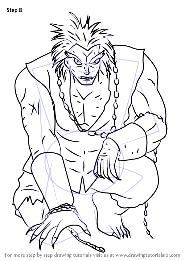 How to Draw Ashitare from Fushigi Yuugi (Fushigi Yuugi) Step by Step ...