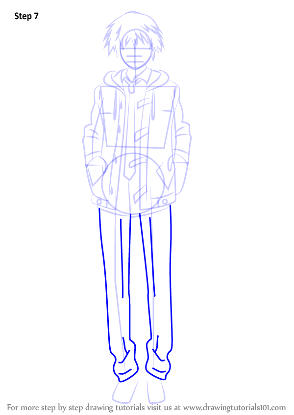 How to Draw Aru Akise from Future Diary (Future Diary) Step by Step ...