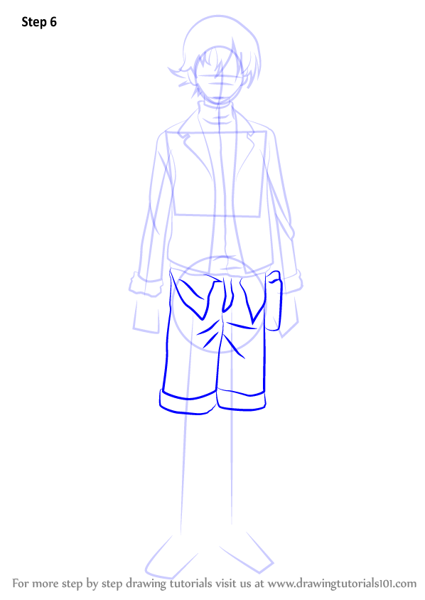 How to Draw Yukiteru Amano from Future Diary (Future Diary) Step by ...