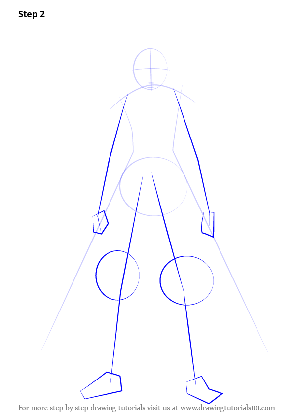 How to Draw Leon Luis from Garo (Garo) Step by Step ...