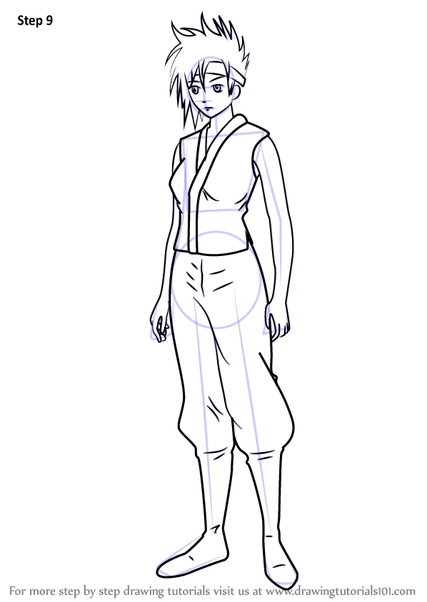 How to Draw Murata Tetsuko from Gin Tama (Gin Tama) Step by Step ...
