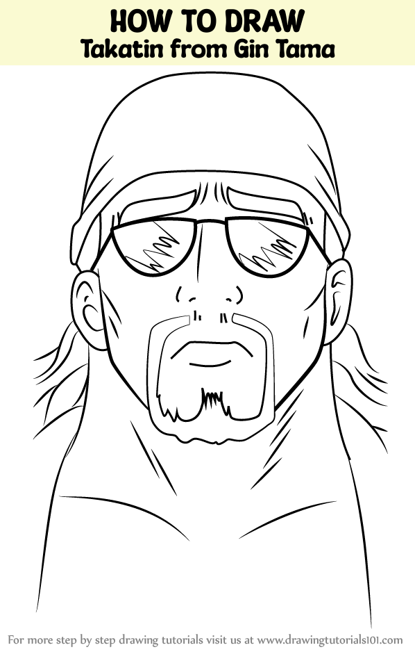 How to Draw Takatin from Gin Tama (Gin Tama) Step by Step ...