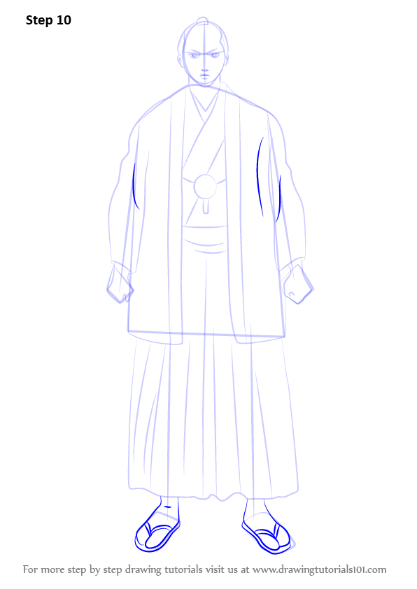 How to Draw Tokugawa Shige Shige from Gin Tama (Gin Tama) Step by Step ...