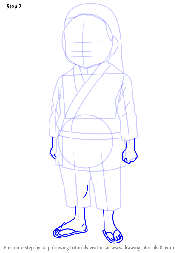 How to Draw Yagyuu Binbokusai from Gin Tama (Gin Tama) Step by Step ...