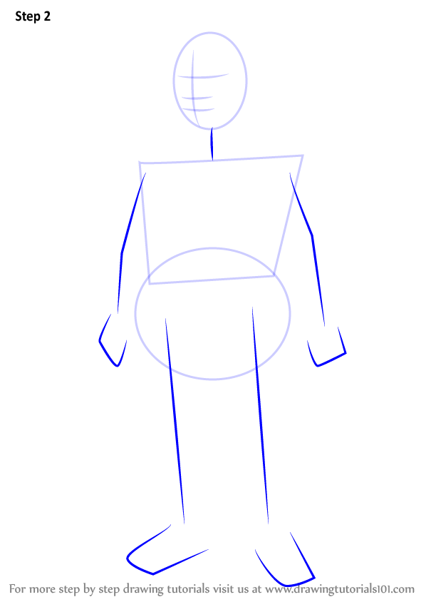 How to Draw Yagyuu Koshinori from Gin Tama (Gin Tama) Step by Step ...