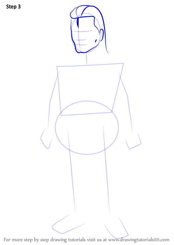 How to Draw Yagyuu Koshinori from Gin Tama (Gin Tama) Step by Step ...