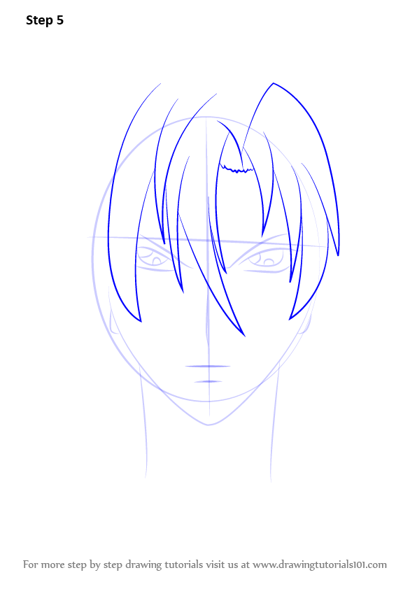 How to Draw Hiroshi Nakano from Gravitation (Gravitation) Step by Step ...