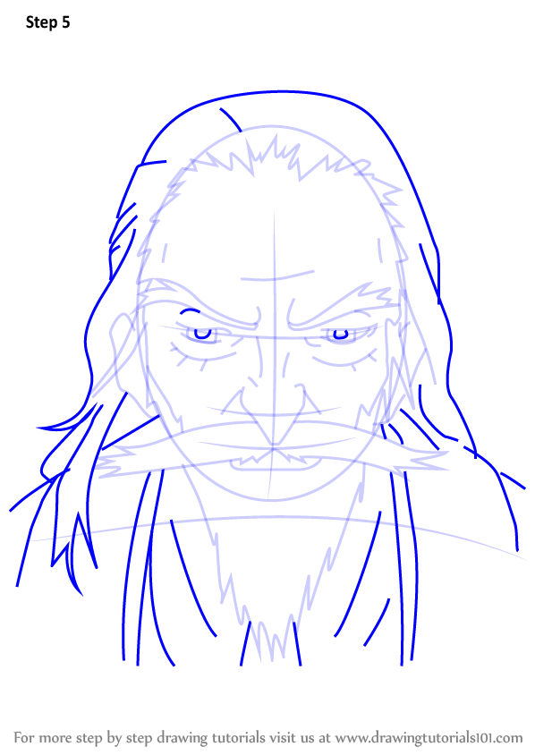 How to Draw Okina Kuhouin from Guilty Crown (Guilty Crown) Step by Step ...