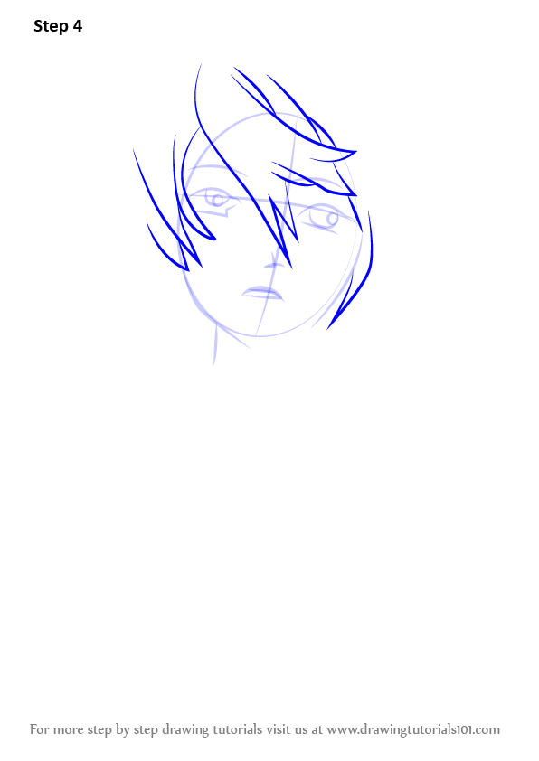 How to Draw Overdose from Guilty Crown (Guilty Crown) Step by Step ...