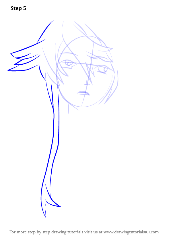 How to Draw Overdose from Guilty Crown (Guilty Crown) Step by Step ...