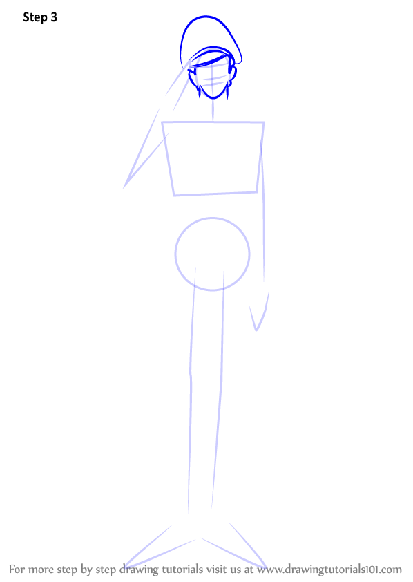 How to Draw Admiral Wakkein from Gundam (Gundam) Step by Step ...