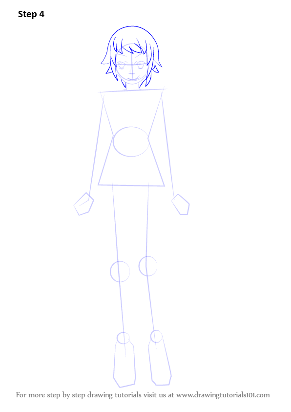 How to Draw Fumina Hoshino from Gundam (Gundam) Step by Step ...