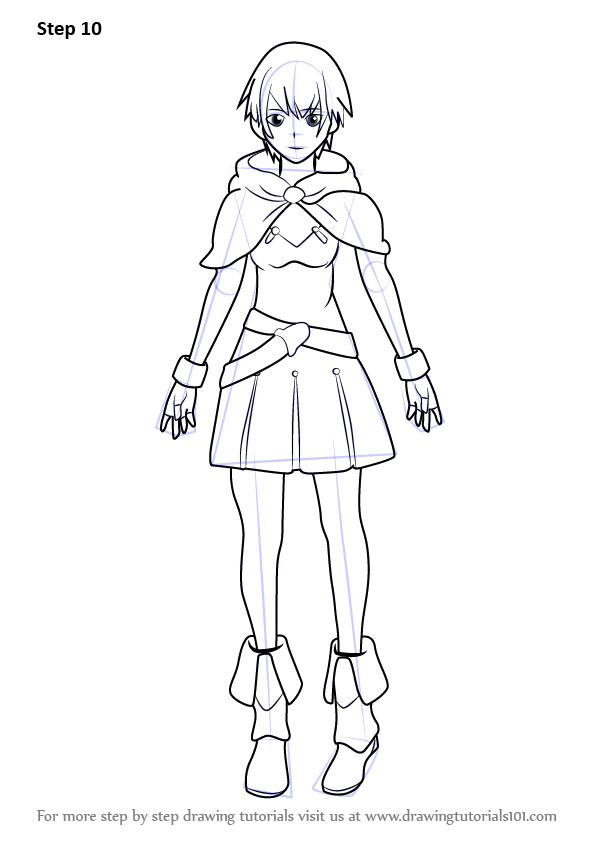 How to Draw Mutsumi from Hai to Gensou no Grimgar (Hai to Gensou no ...