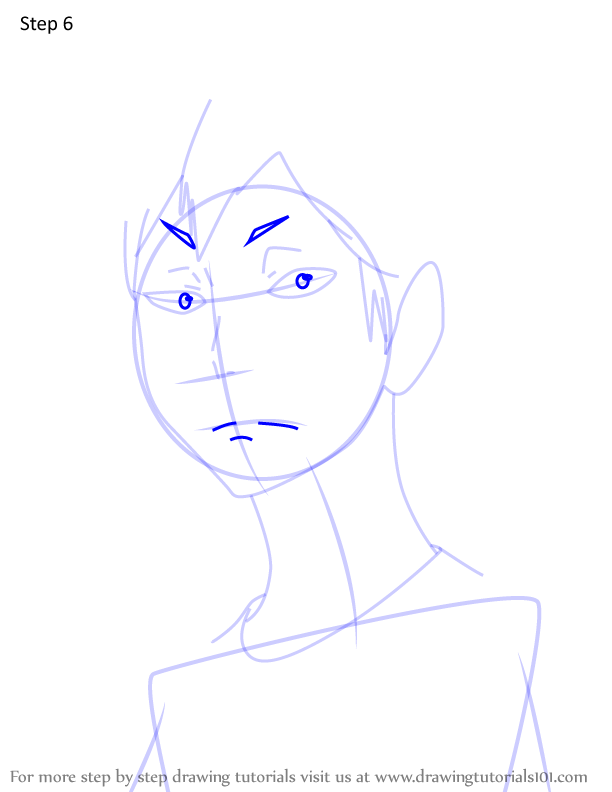 How to Draw Akinori Konoha from Haikyuu!! (Haikyuu!!) Step by Step ...