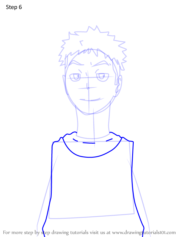 How to Draw Haruki Komi from Haikyuu!! (Haikyuu!!) Step by Step ...