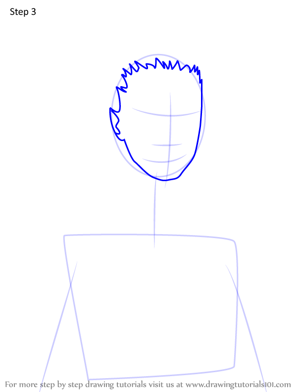 How to Draw Kazuma Chaya from Haikyuu!! (Haikyuu!!) Step by Step ...