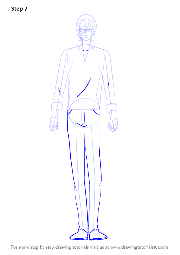 How to Draw Atsushi Taga from Hatsukoi Monster (Hatsukoi Monster) Step ...