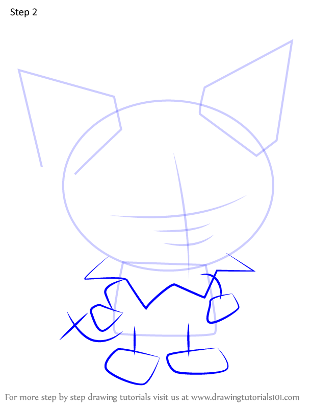 How to Draw Kuromi from Hello Kitty (Hello Kitty) Step by Step ...