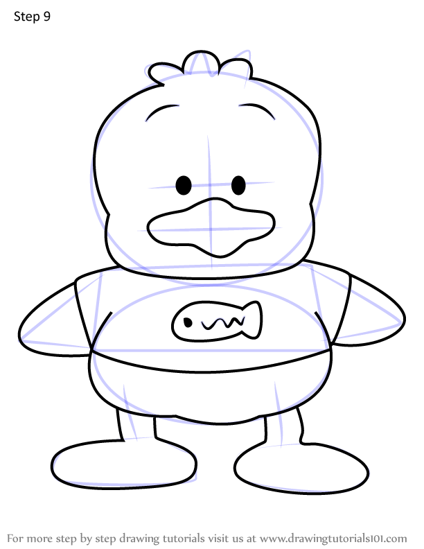 How to Draw Pekkle from Hello Kitty (Hello Kitty) Step by Step ...