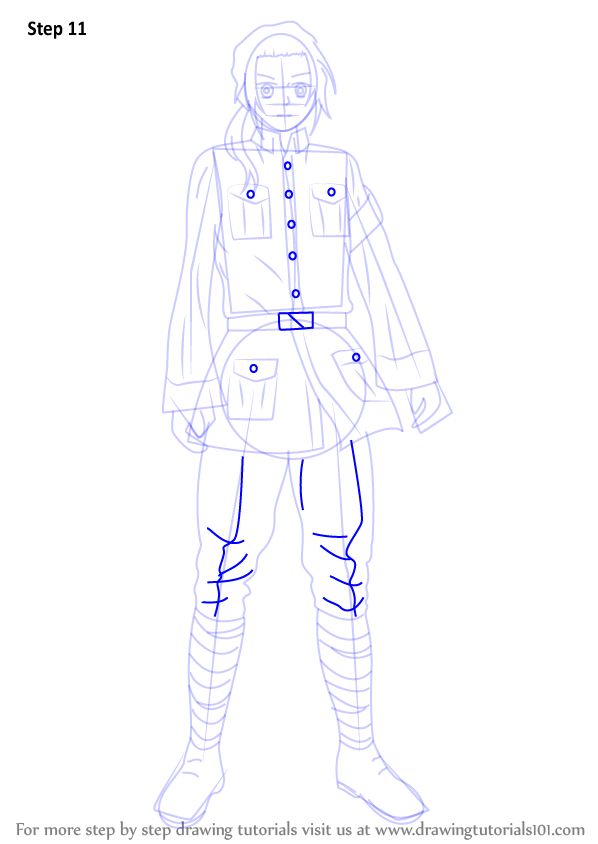 How to Draw China from Hetalia: Axis Powers (Hetalia: Axis Powers) Step ...