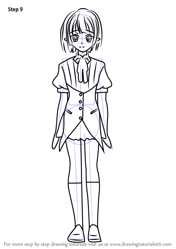 How to Draw Gasper Vladi from High School DxD (High School DxD) Step by ...