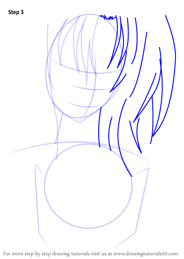 How to Draw Kuroka from High School DxD (High School DxD) Step by Step ...