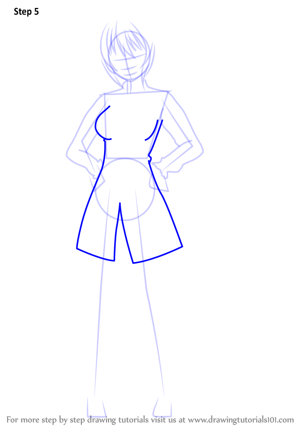 How to Draw Ravel Phoenix from High School DxD (High School DxD) Step ...