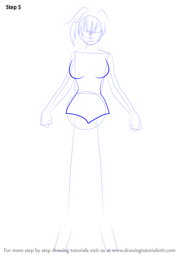 How to Draw Xenovia Quarta from High School DxD (High School DxD) Step ...