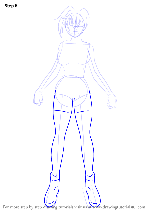 How to Draw Xenovia Quarta from High School DxD (High School DxD) Step ...