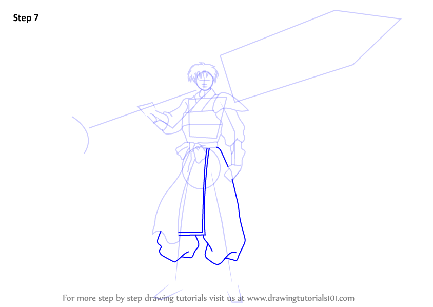 How to Draw Bankotsu from Inuyasha (Inuyasha) Step by Step ...