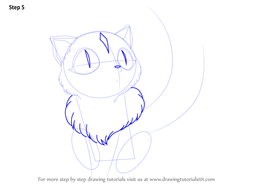 How to Draw Kirara from Inuyasha (Inuyasha) Step by Step ...