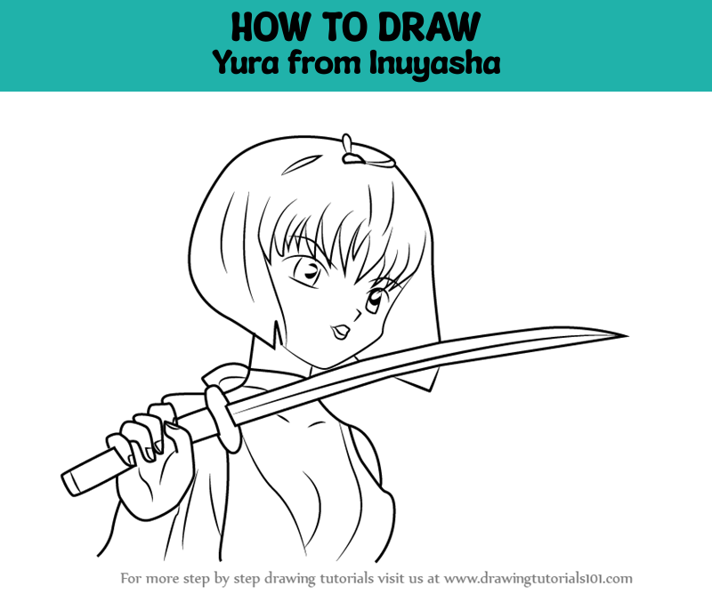 How to Draw Yura from Inuyasha (Inuyasha) Step by Step ...